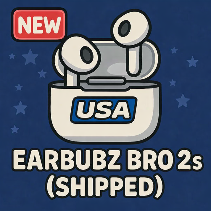 Earbudz Bro 2s (Shipped Product) – Finatic Supply